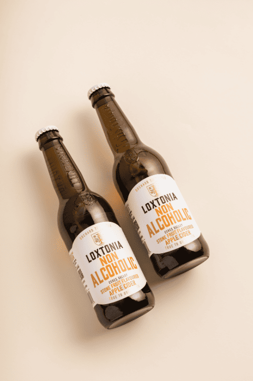 Loxtonia Non-Alcoholic Stone Fruit Flavoured Apple Cider – 4 x 340ml ...