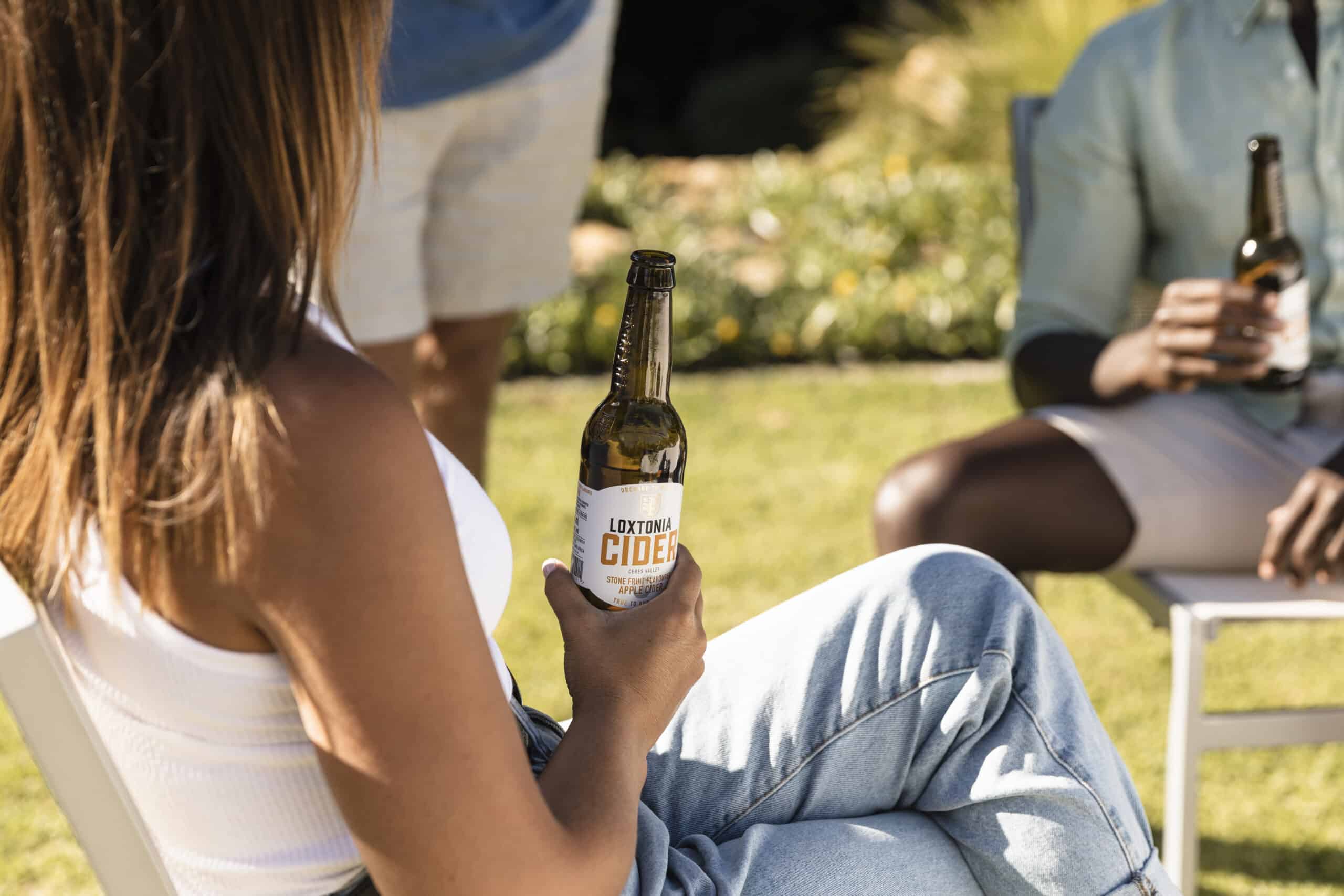 Loxtonia Stone Fruit Flavoured Apple Cider - 4 x 340ml - Loxtonia Cider