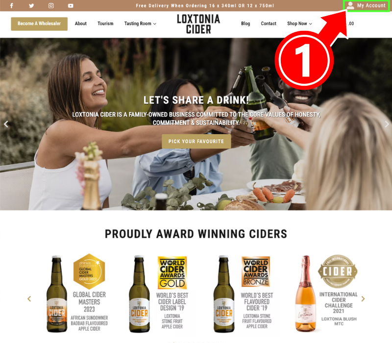 How To Use The Loxtonia Cider Loyalty Program - Loxtonia Cider